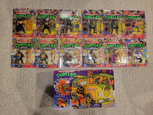 Playmates Classic Retro Teenage Mutant Ninja Turtles TMNT LOT 2022-24 ...