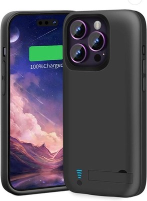 Battery Case for iPhone 14 Pro Max, 6000mAh Rechargeable Case, NEW | eBay
