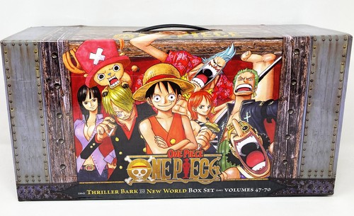One Piece Box Set 3 (Manga Vol. 47-70): Thriller Bark to New World *BOX ...