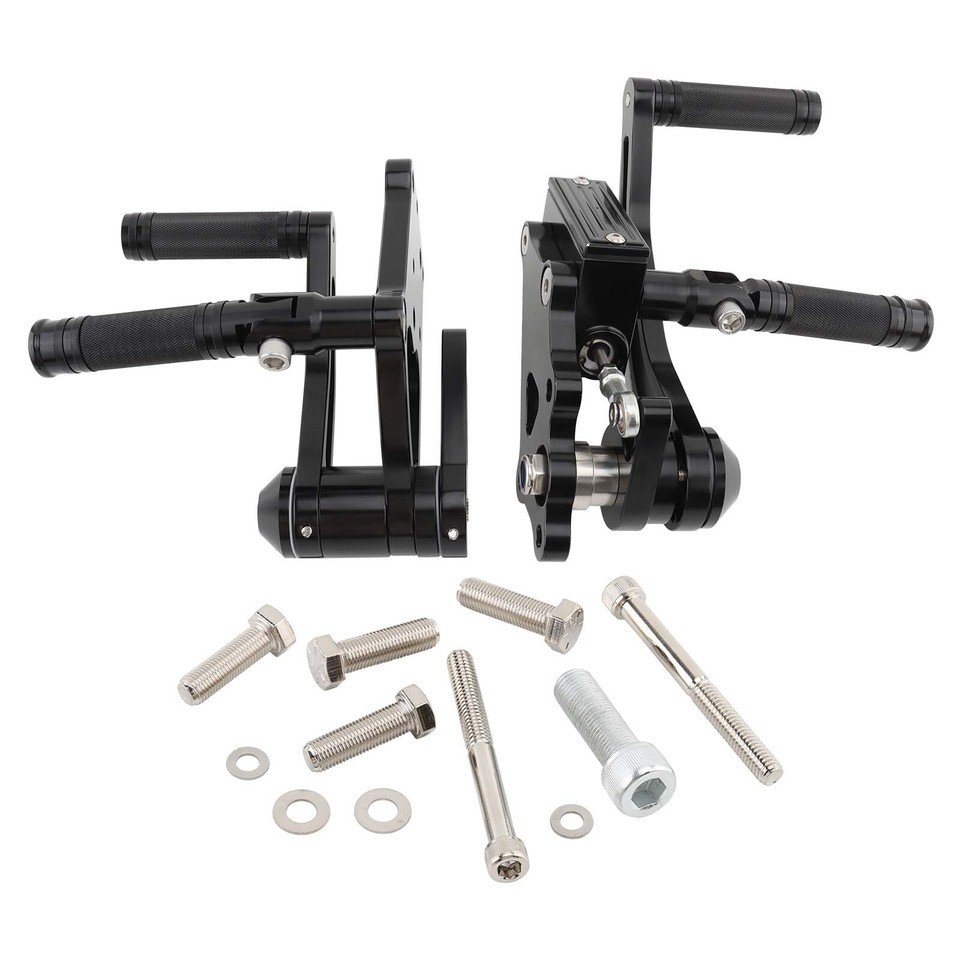 Forward Control Foot Pegs Kit For Harley Softail Standard FXST Fat Boy ...