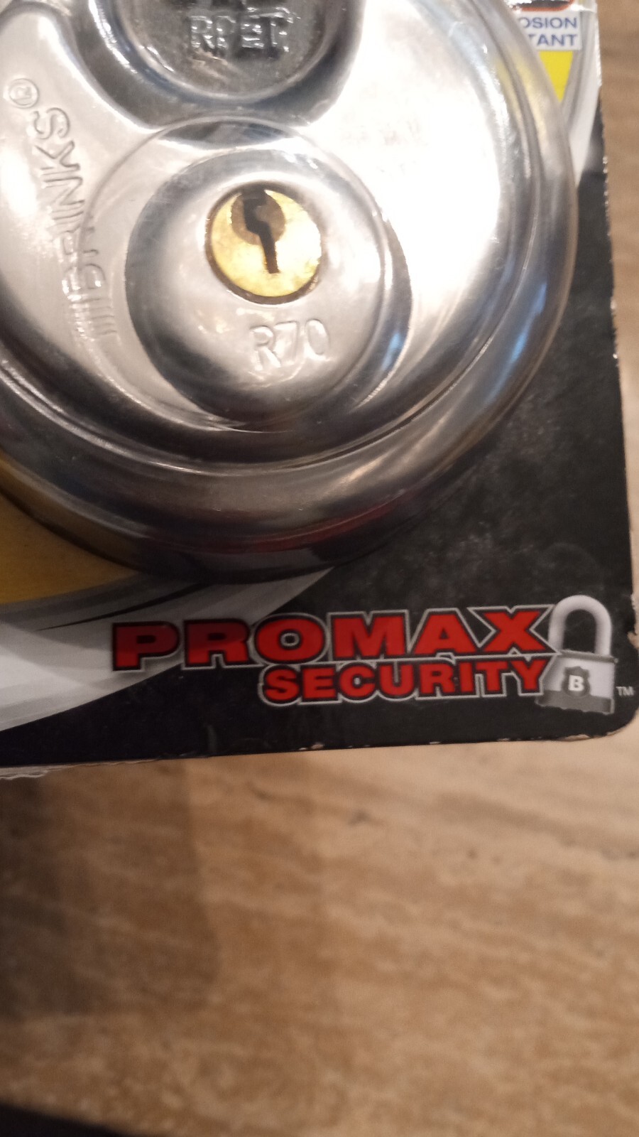 Brinks R70 Stainless Steel Key Lock Padlock Storage Trailer House ...