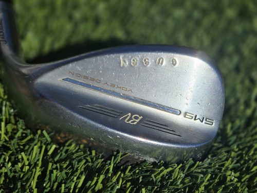 Titleist Vokey SM9 Tour Chrome Lob Wedge LW 58° 8 Bounce M-Grind Wedge ...