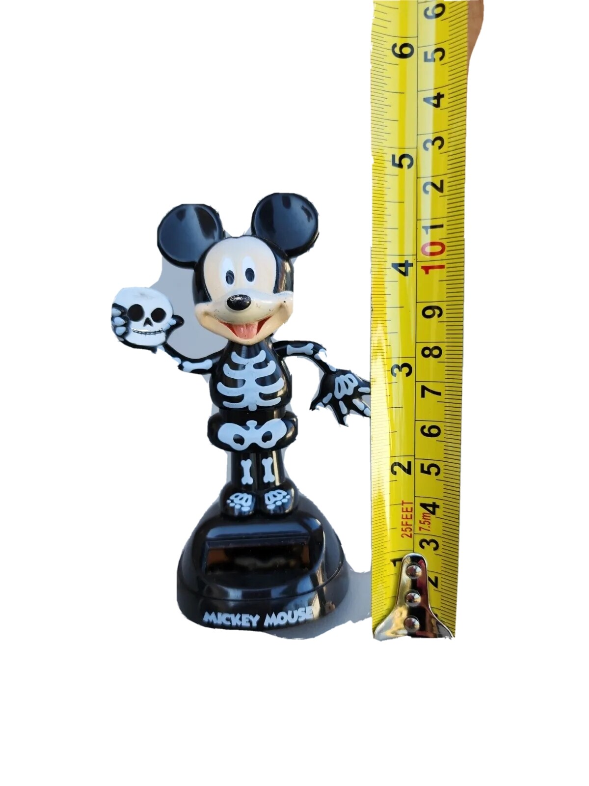 Disney Mickey Mouse Gothic Skeleton w/Scull Yorick Solar Wobble Head ...