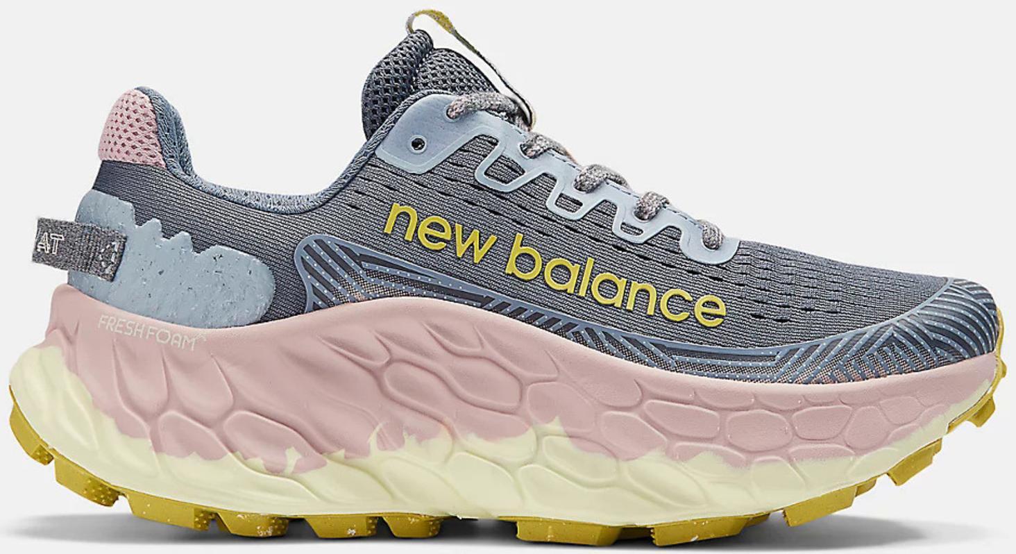 Size 9.5 - New Balance Fresh Foam X More Trail v3 Arctic Grey Orb Pink ...