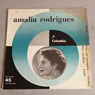 Amalia Rodrigues A Portuguese House Coimbra Sweet Cascabeles Lerele 45 ...