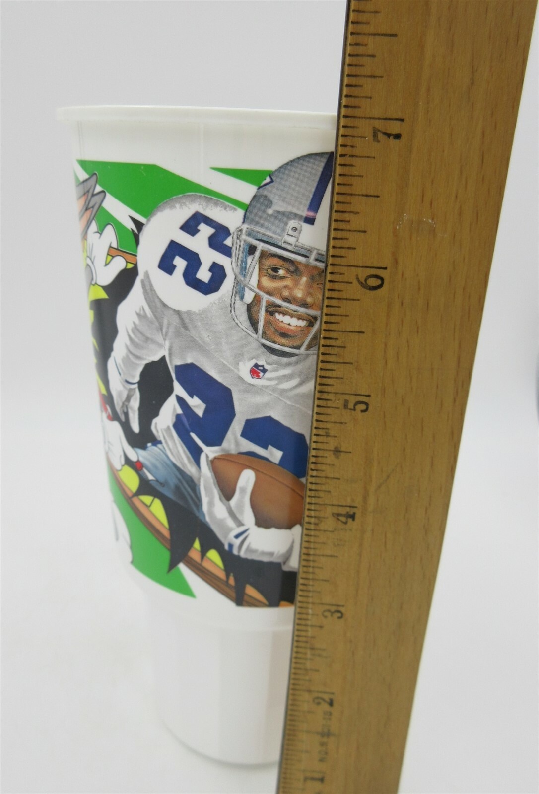 1995 Emmitt Smith Bugs Bunny Looney Tunes Plays McDonald's Cup Dallas ...