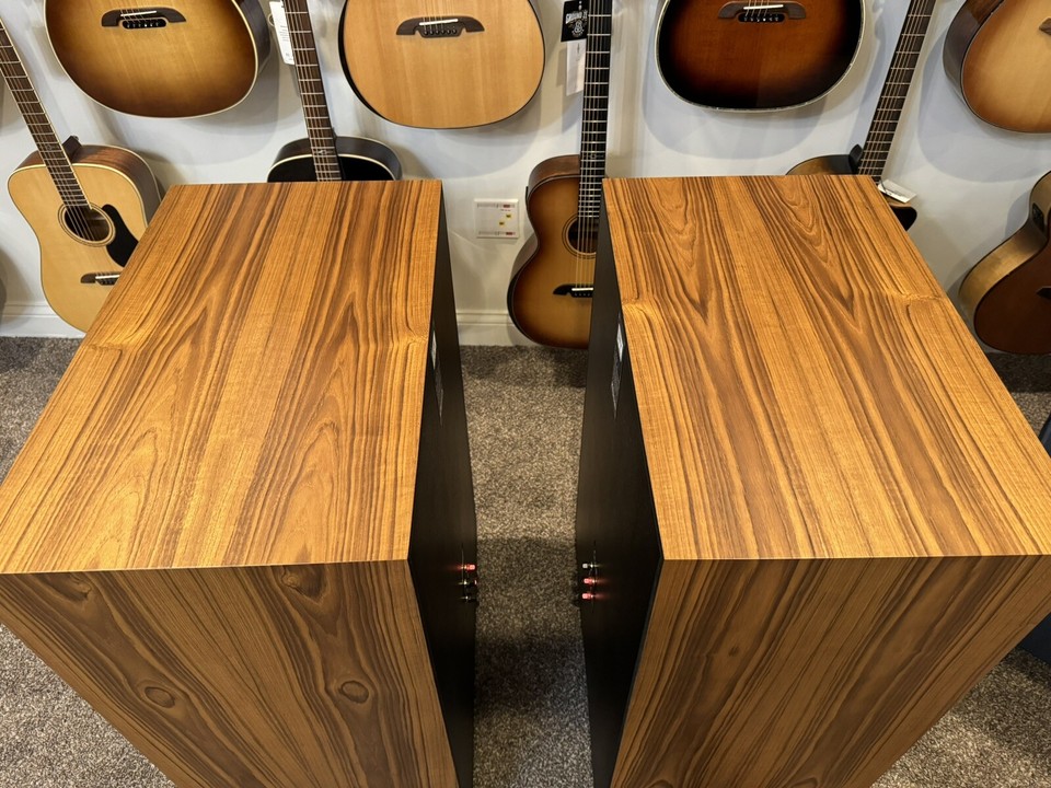 Two (2) Klipsch Custom Shop Cornwall IV, A-stock, MONKEY POD Veneer PRE ...