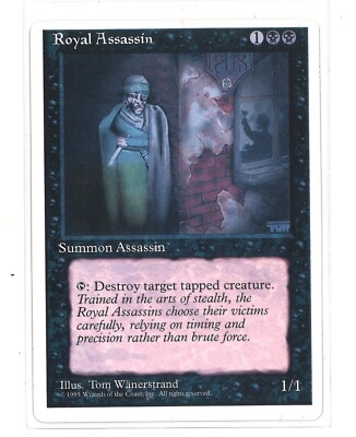 MTG Alternate 4th Edition Royal Assassin LP Condition FAST SHIPPING | eBay