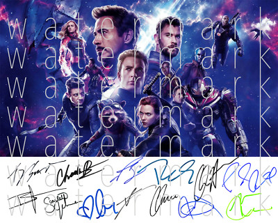 Avengers: Endgame signed 8X10 inch print photo picture poster autograph ...