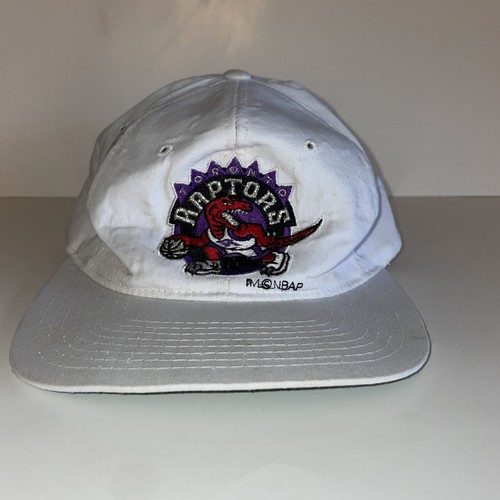 Vintage Toronto Raptors Starter Hat White Snapback Cap NBA Old Logo ...