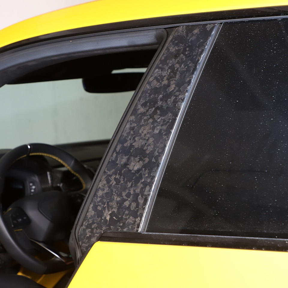 Forged Grain Car Center Pillar Panel Trim Plate For Lambor-ghini URUS ...