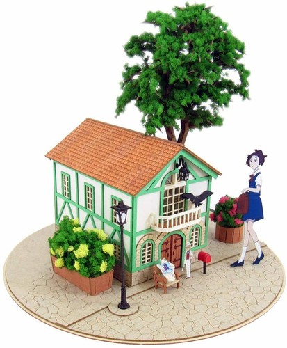 Sankei Miniature Kit Studio Ghibli The Cat Returns Cat's Office Paper ...