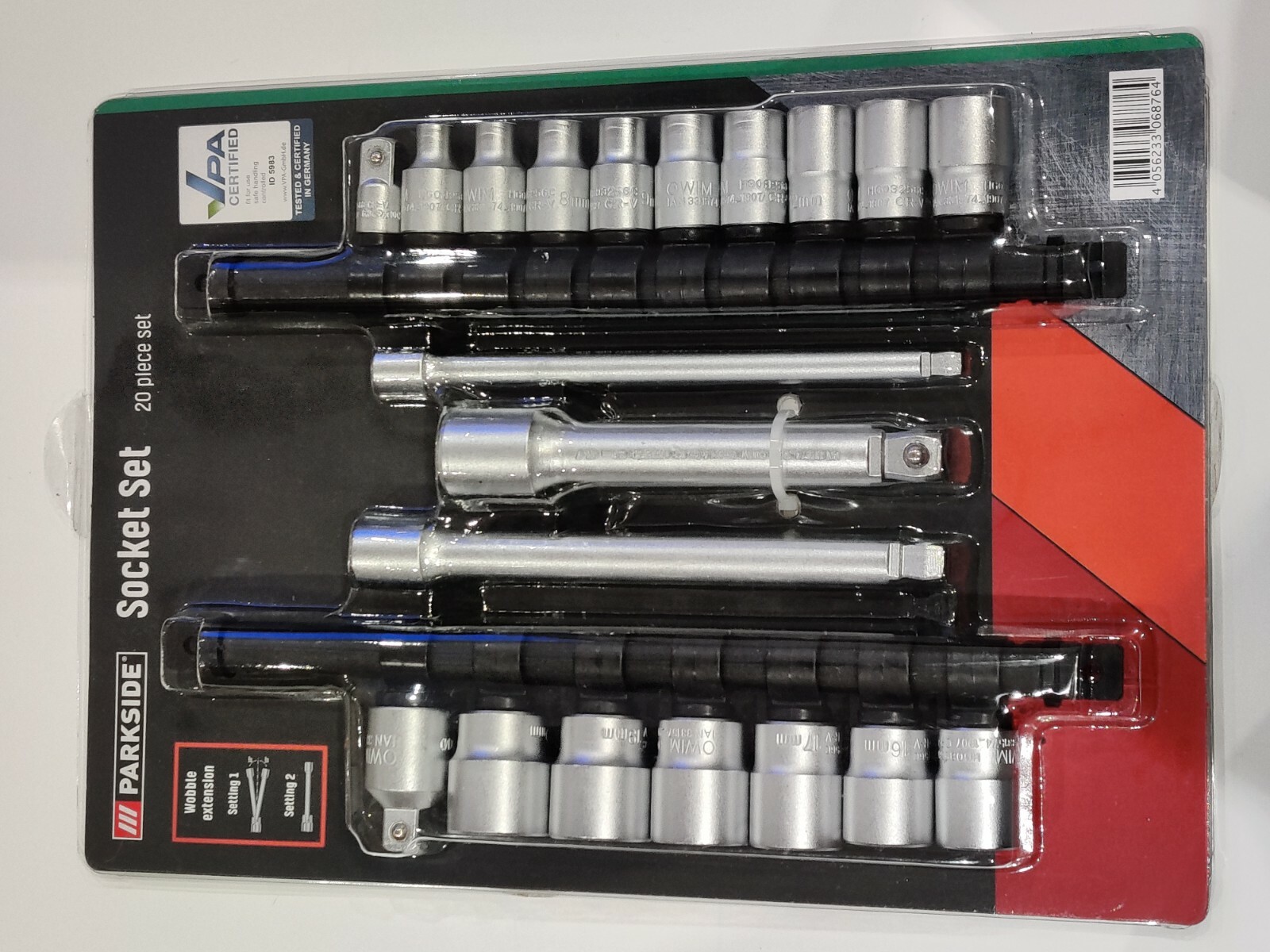 20 PIECE PARKSIDE SOCKET SET - 20 PIECE PARKSIDE SOCKET SET BRAND NEW ...