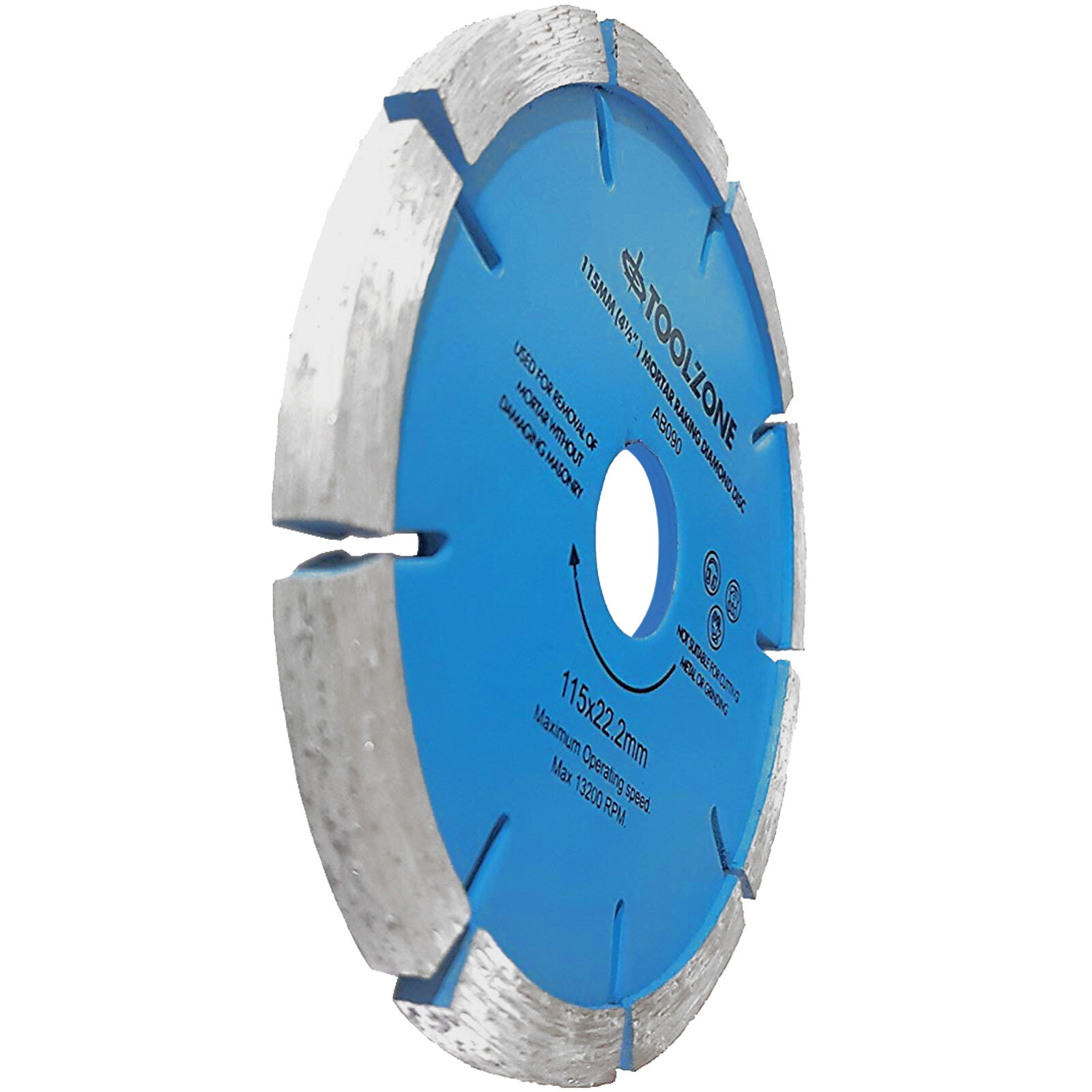 Mortar Raking Disc. Diamond pointing Raker Disc 115mm 4.5" angle ...