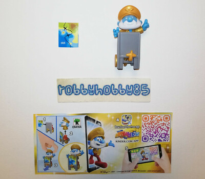 En416 a Big Smurf Pilot + BPZ kinder Italy 2022 The Smurfs Special ...