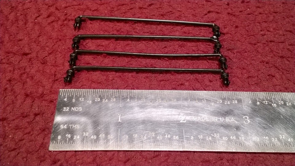 #2 LGB 3011/3015 4-WHEEL PASSENGER COACH - END BODY HANDRAILS SET | eBay