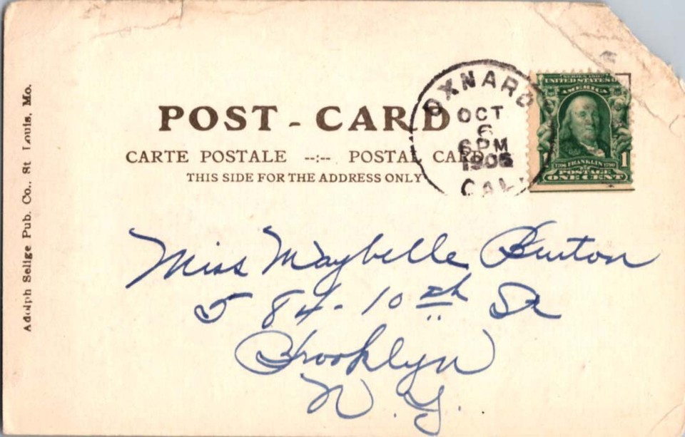 San Francisco California CA : HOTEL SCENE j/24 BF4990 | eBay UK