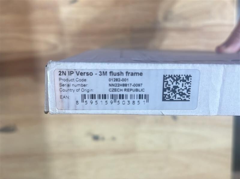 2N IP Verso - 3M Flush Frame Nickel Silver 01282-001 Lot of 2 | eBay