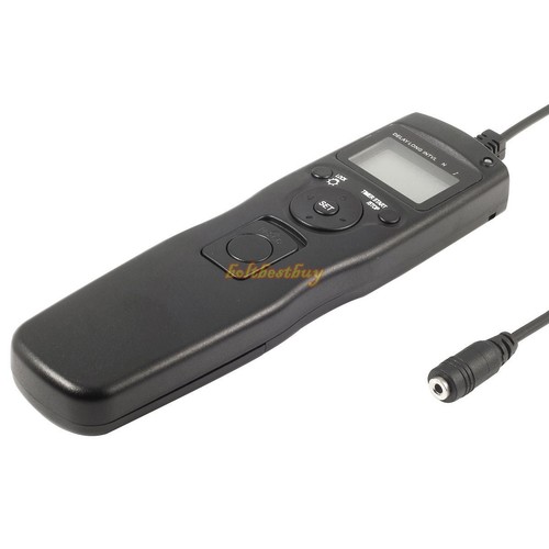 LCD Shutter Release TIMER REMOTE CONTROL FOR CANON EOS 450D 500D 550D ...