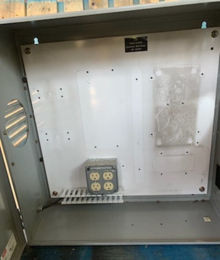 Hoffman CSD24248/SPL Steel Electrical Enclosure, 24" x 24" x 8" | eBay