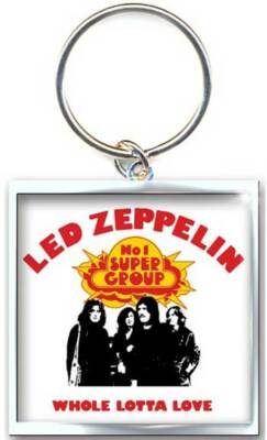 LED ZEPPELIN - WHOLE LOTTA LOVE - METAL KEYCHAIN - BRAND NEW - MUSIC ...