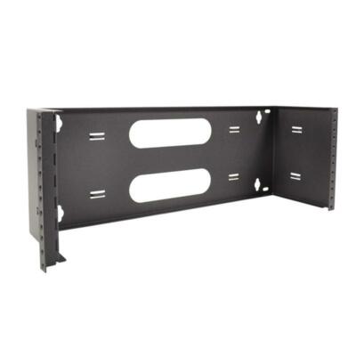 19" Two Space 4U Steel Wall Mount Hinged Swing Out Patch Panel Bracket ...