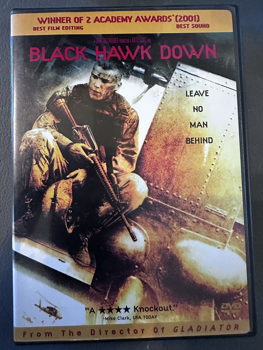 Black Hawk Down Movie Poster 2001 Black Hawk Down 4K SteelBook: