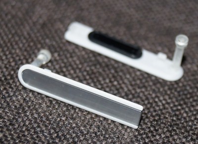 Sony xperia ZR C5502 C5503 Micro USB Cover Charging Socket Cover White ...