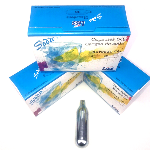 30 CO2 Unthreaded 8g Gas Cylinder Cartridge Beer Keg Pressure Barrel ...