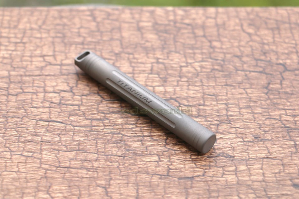 EDC Titanium Portable Outdoor Multi Tool Waterproof Pill Capsula Case ...