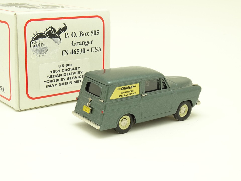 Brooklin US Model Mint 1/43 - Crosley Sedan Delivery Crosley Service ...