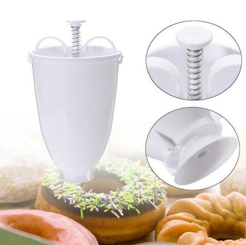 DIY Donut Dough Maker Machine Manual Dispenser Kitchen Utensil Tool | eBay