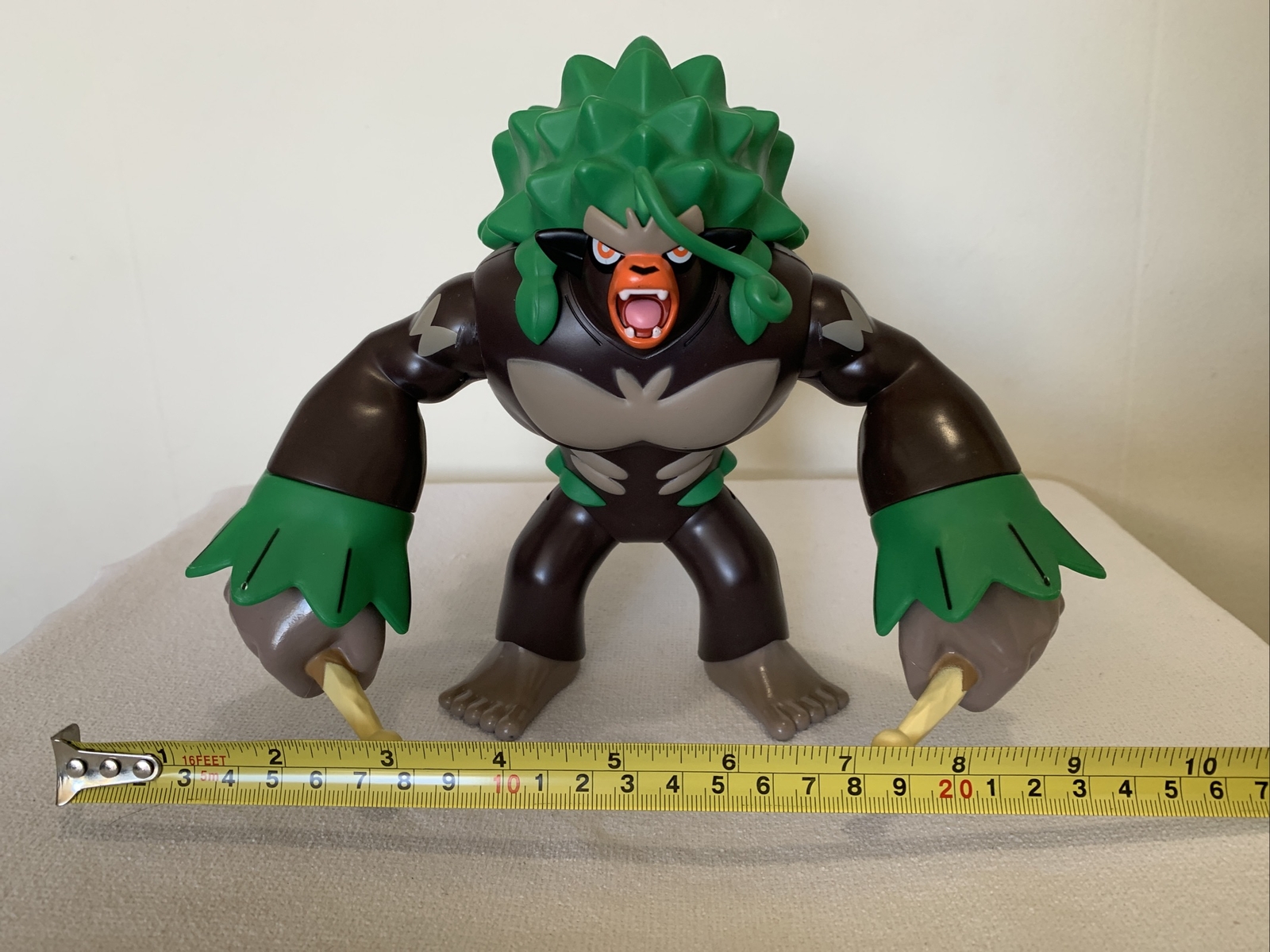 2021 POKEMON EPIC BATTLE FIGURE RILLABOOM 8" ARTICULATED ACTION FIGURE ...