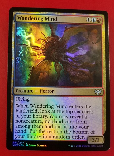 1x Wandering Mind | FOIL | Innistrad Crimson Vow | MTG Magic Cards | eBay