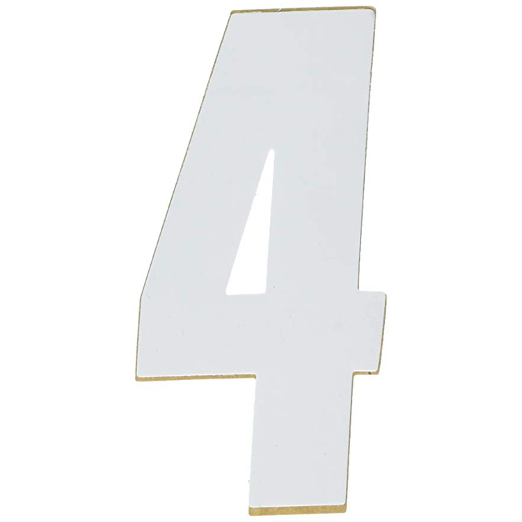 FACTORY EFFEX 943820 FX 2015 NUMBERS STANDARD 8" WHITE 4 | eBay