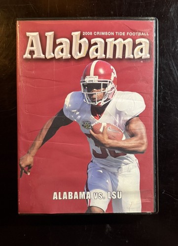 Alabama Crimson Tide Vs. LSU 2008 DVD Original Broadcast & Coach Saban ...