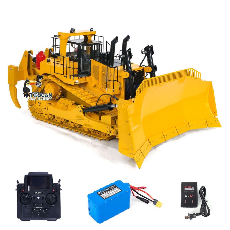 D11T 1/10 RC Hydraulic Bulldozer Heavy Duty Metal Giant Dozers Electric ...