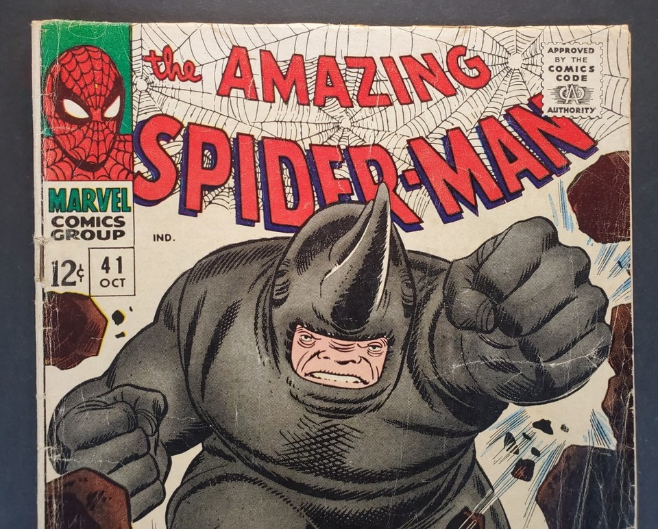 Amazing Spider-Man #41 1st Appearance of Rhino Marvel Comics 1966 | eBay