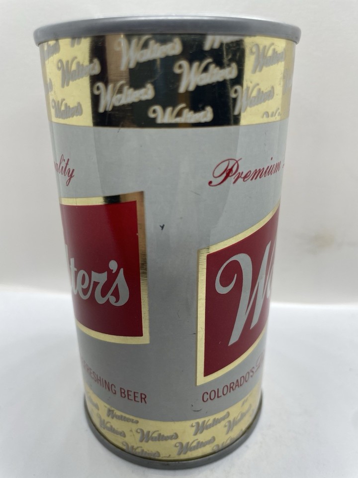WALTER'S LIGHT "NICE" FLAT TOP BEER CAN - 12 FL., OZ., - PUEBLO ...
