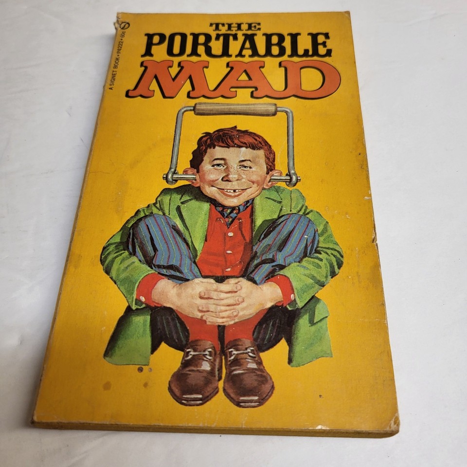 Mad Magazine Paperback Lot /4 Portable Mad, Polyunsaturated, Burning ...