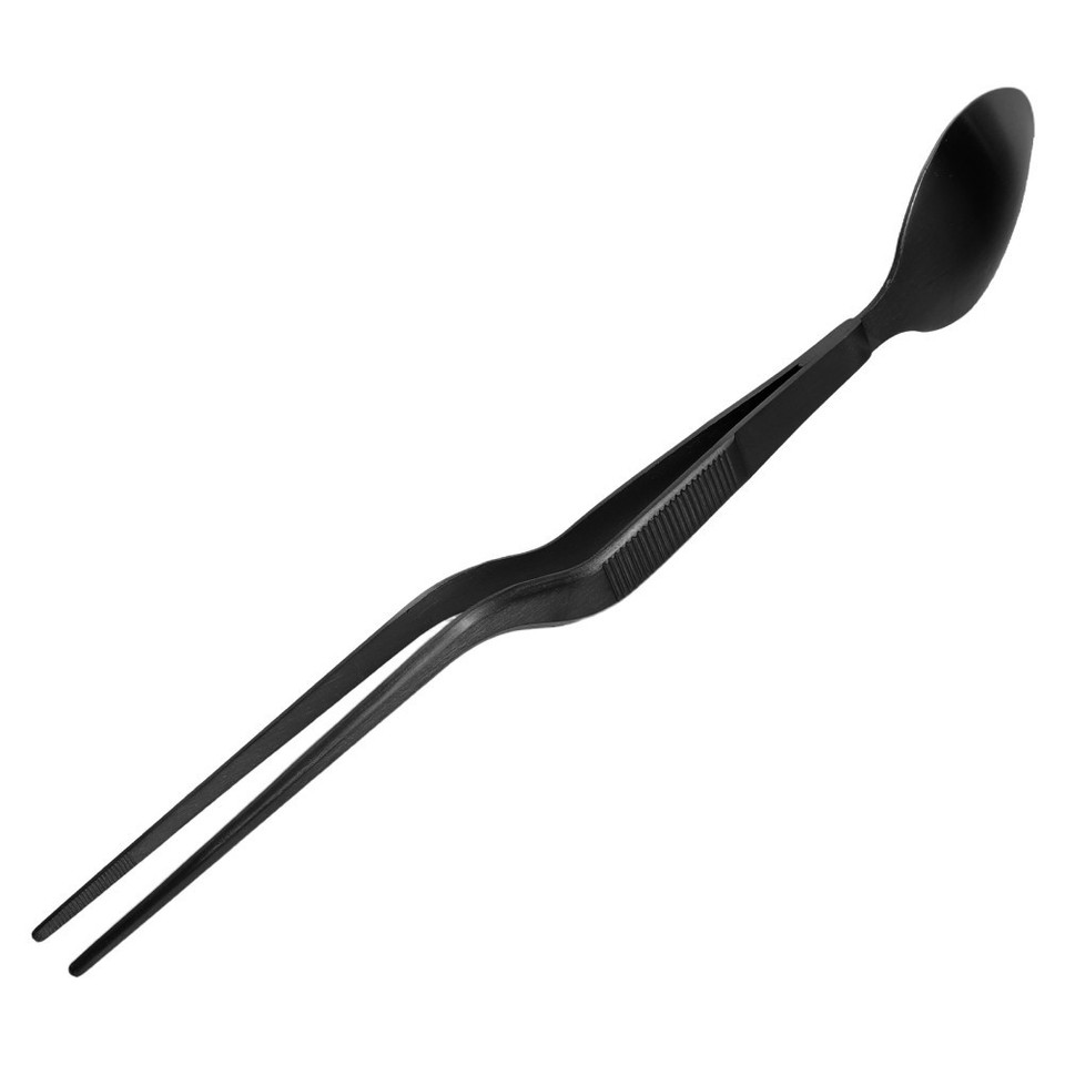 Grilling Serving Spoon Chef Tasting Barbecue Tweezer Buffet Tongs ...