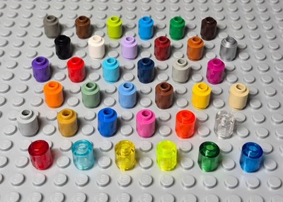 Lego 3062 Cylinder Round Brick 1x1 Select Colour Pack of 50. | eBay UK