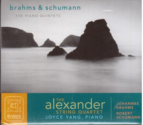 The Alexander String Quartet Joyce Yang Brahms Schumann Piano Quintets ...