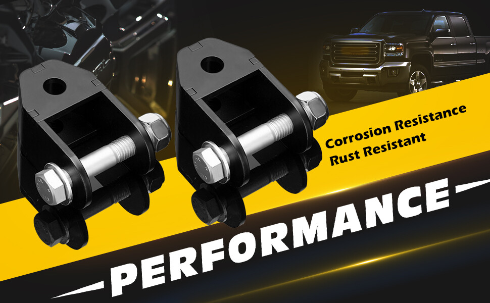 2-4" Rear Shock Extensions Lift Kit for 1999-2022 Chevy Silverado 1500 ...