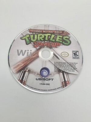 Teenage Mutant Ninja Turtles: Smash-Up (Nintendo Wii, 2009) Disc Only ...