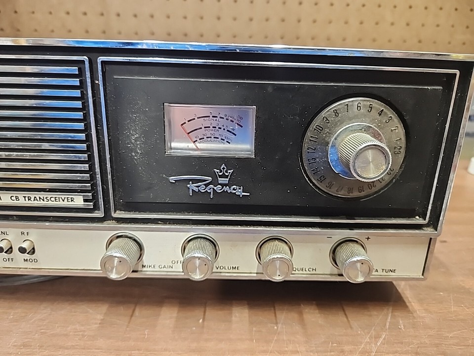 Regency CR-142 CB Radio AM Transceiver Home Base Radio - Used | eBay