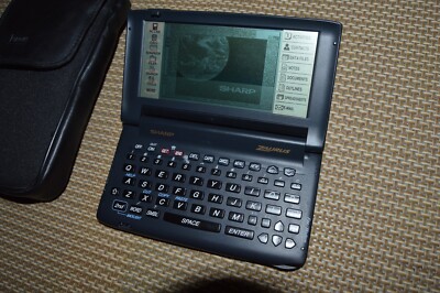 Sharp Zaurus ZR-3500X Personal Digital Assistant With Case | eBay