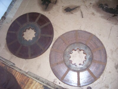 VINTAGE FARMALL 460 GAS ROW CROP TRACTOR-2 BRAKE DISCS -1959 | eBay