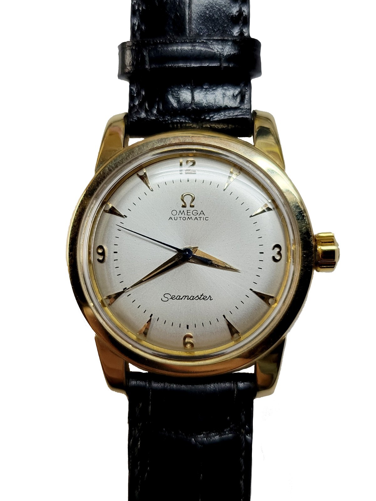 OMEGA Seamaster Automatic 14K Gold Men's Watch, Movement: 354 ...