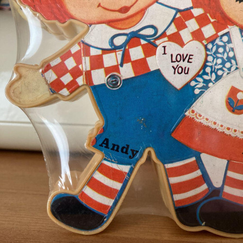Rare Super Rare Raggedy Vintage Super Cute Ann and Andy Radio limited ...